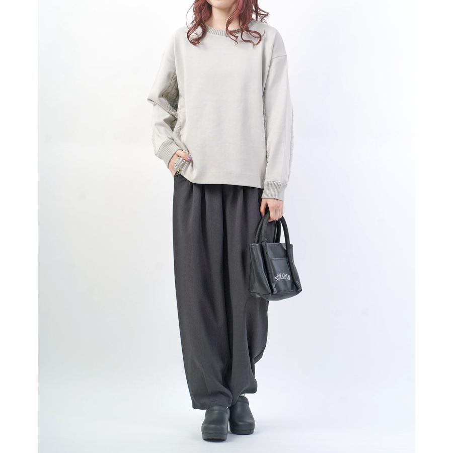 ユイティーム 2タックカーブイージーパンツ huitieme nid 2025秋冬新作