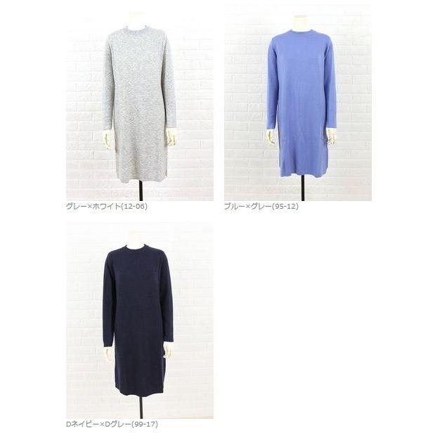 Torrazzo Donna（トラッゾドンナ） ウール混ポリエステル長袖 クルー