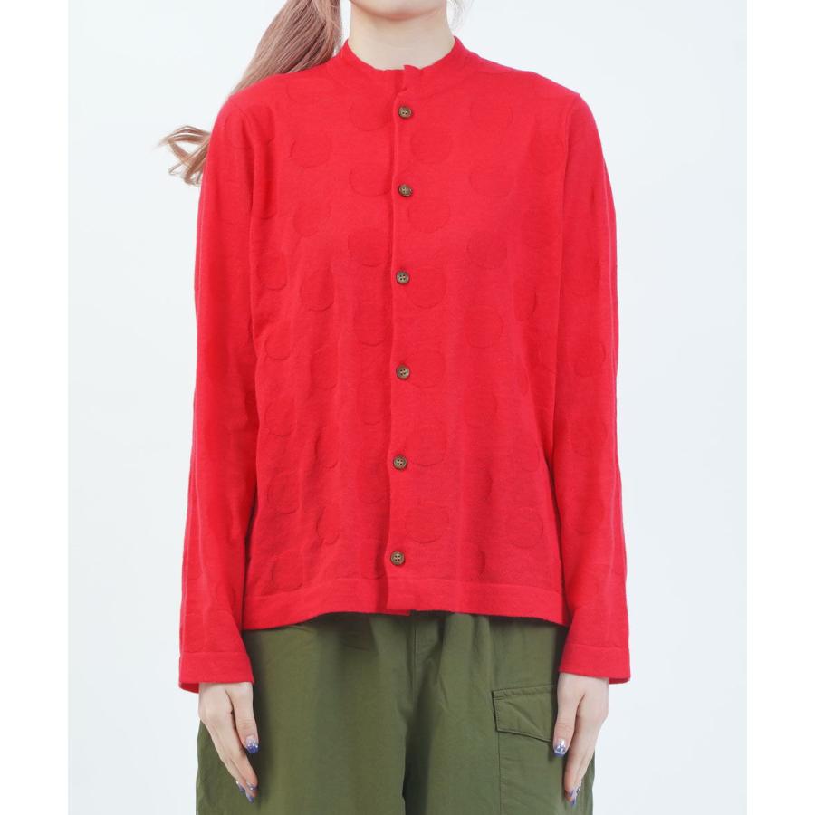 ナチュラルランドリー L/Cドットカーディガン NATURAL LAUNDRY 7252K-001 国内正規品 2025春夏新作 送料無料 NATURAL LAUNDRY（ナチュラルランドリー） L/Cドットカーディガン