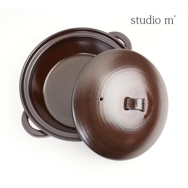 studio m'(スタジオエム) 磁器土鍋 9号ドゥーブ・DAUBE-9-2731502【1F-W】 : etre!par bleu ...