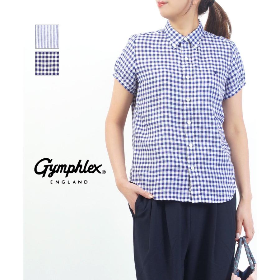 GYMPHLEX ジムフレックス ボタンダウン リネン 半袖シャツ Gymphlex レディース 国内正規品 : etre!par bleu comme bleu - 通販 - Yahoo ...