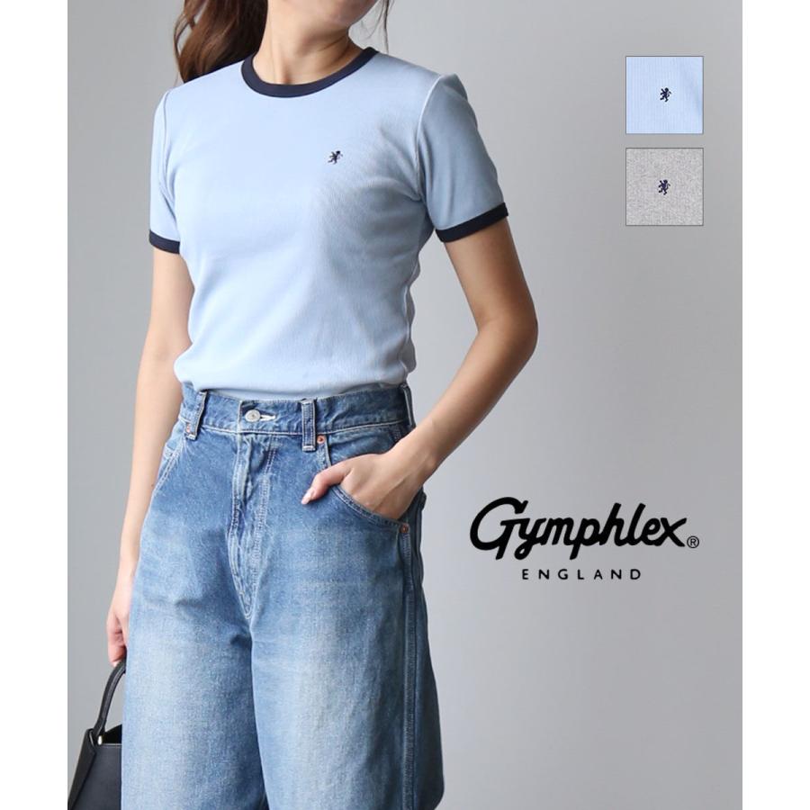 GYMPHLEX ジムフレックス クルーネック リンガーTシャツ Gymphlex レディース 国内正規品 : etre!par bleu comme bleu - 通販 - Yahoo!ショッピング