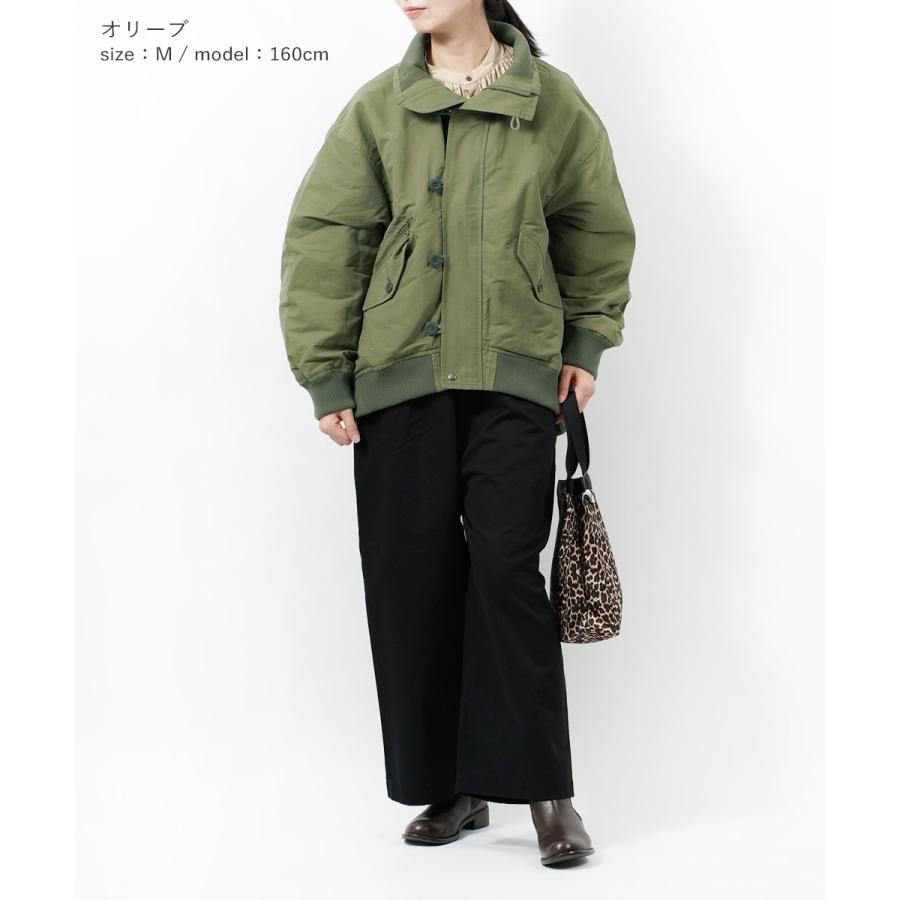 Johnbull ジョンブル スタンドカラー リブ ブルゾン レディース Johnbull ジョンブル スタンドカラー リブ ブルゾン レディース