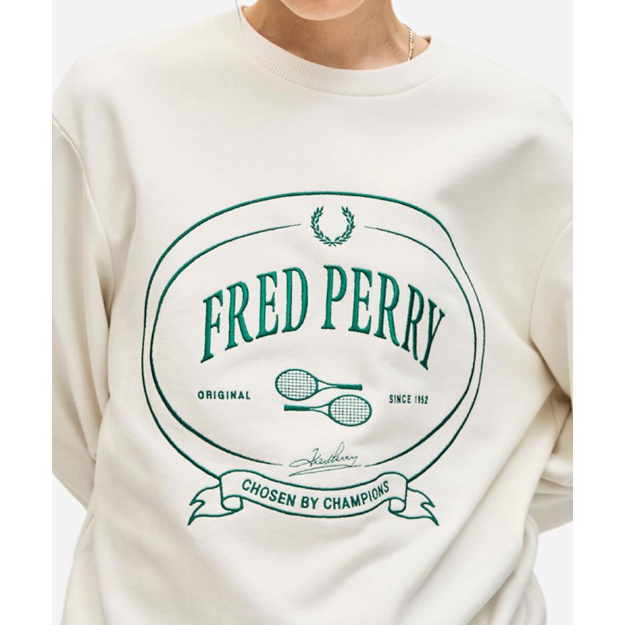 フレッドペリー Chosen by Champions Sweatshirt FRED PERRY 2025秋冬