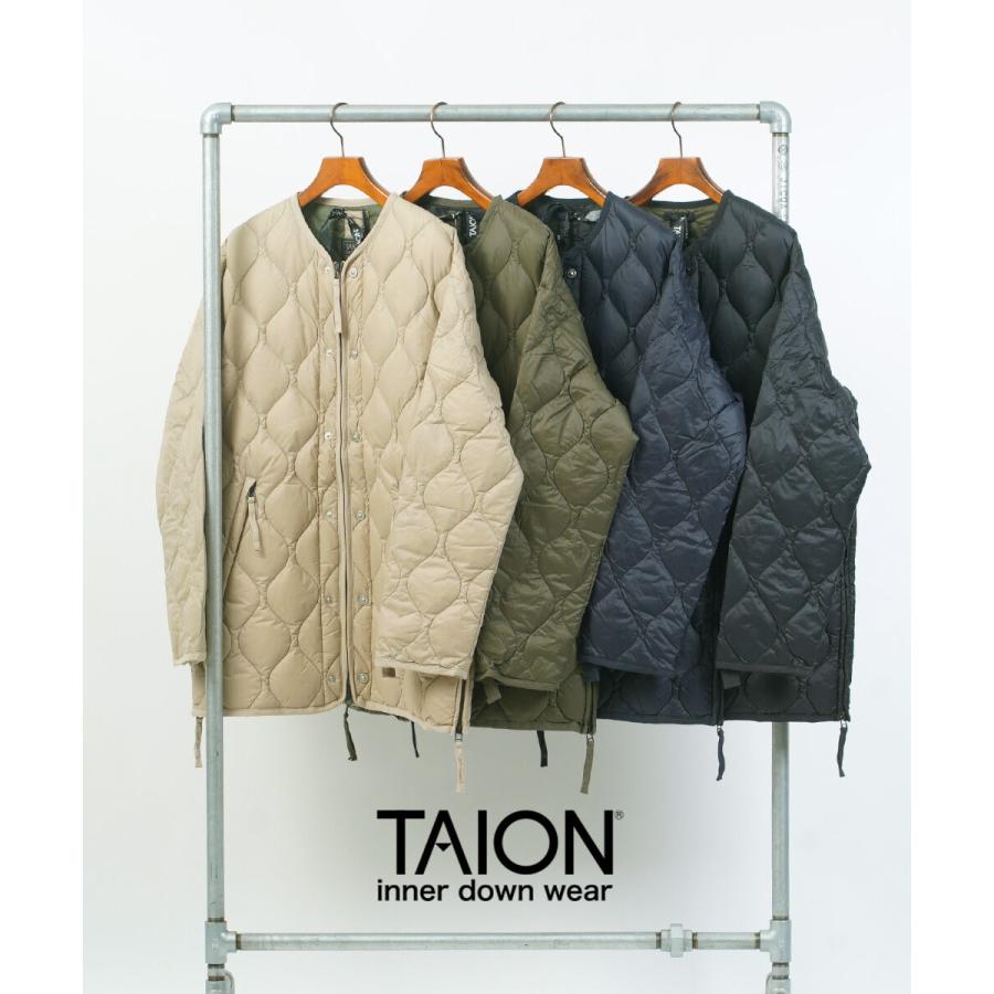 タイオン ミリタリー M65 ライナーWジップ ダウンジャケット ソフトシェル TAION レディース メンズ 国内正規品 : etre!par bleu comme bleu - 通販 ...