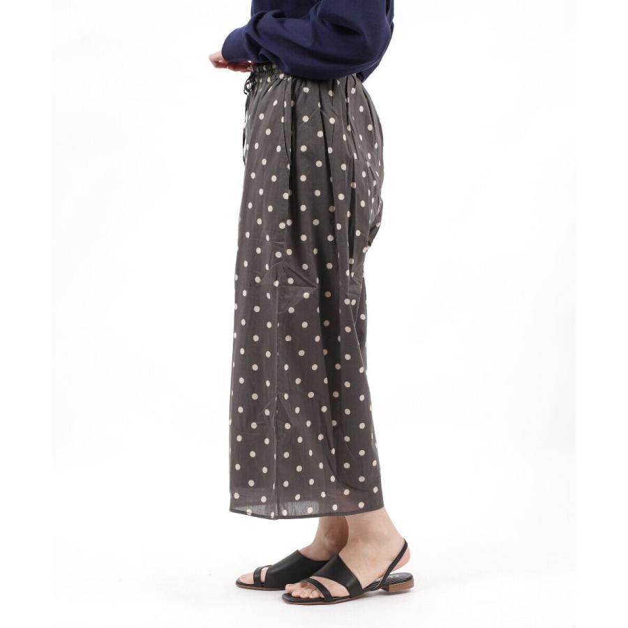SOIL(ファッション) ソイル ワイドパンツ イージーパンツ CO VOILE DOT PRINT WIDE EASY PANTS SOIL ...