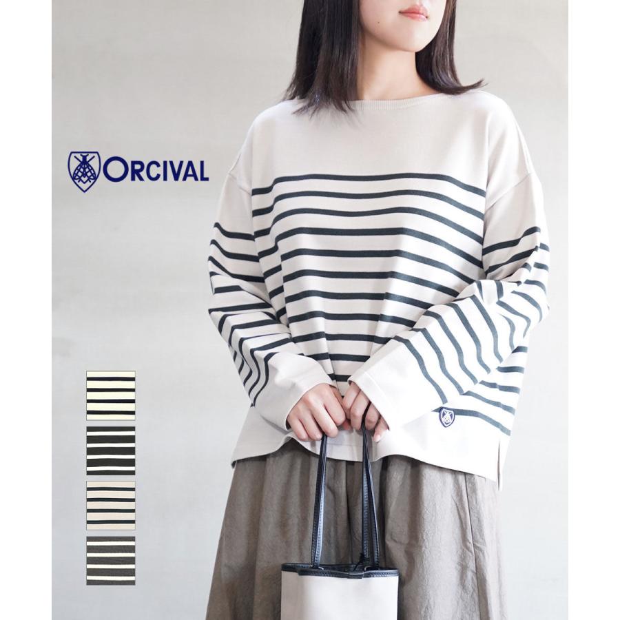 ORCIVAL（オーシバル） オーチバル・オーシバル ボートネックプル