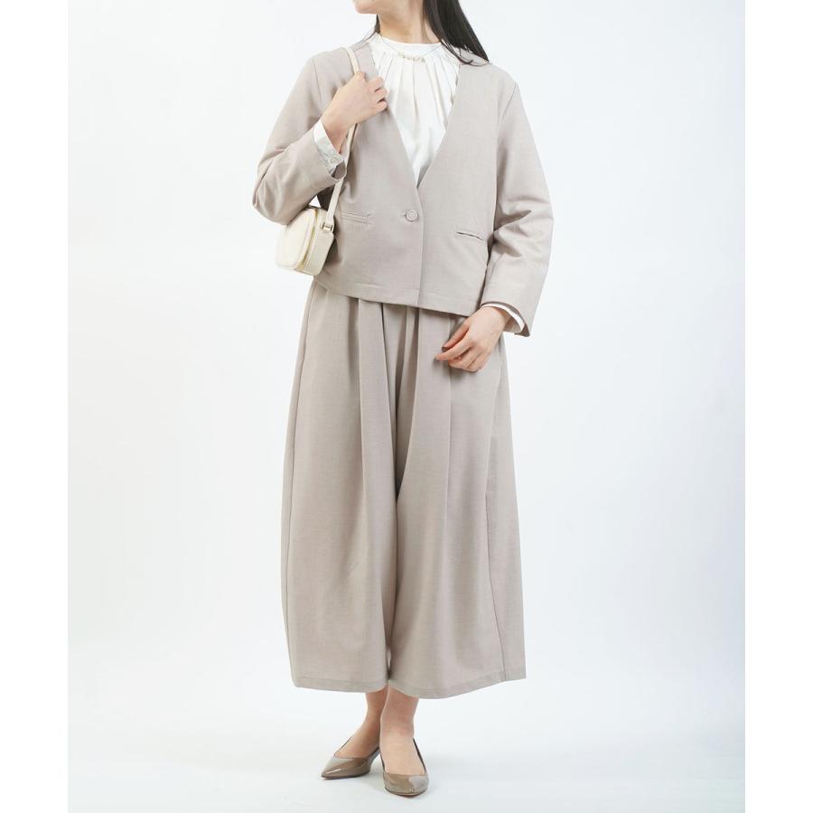 アンサンク Tropical V-neck Jacket un cinq 2026春夏新作 レディース