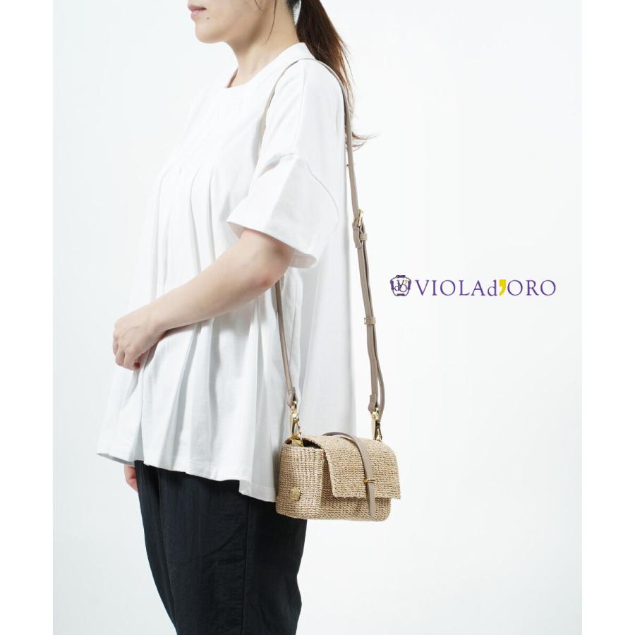 VIOLAd'ORO ヴィオラドーロ かごバッグ ショルダーバッグ MIRO レディース 国内正規品 : etre!par bleu comme bleu - 通販 - Yahoo!ショッピング
