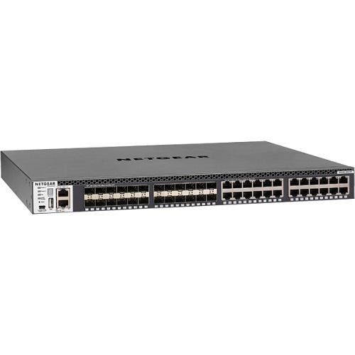 NETGEAR L3マネージスイッチ XSM4348S-100AJS [M4300-24X24F 10G 24ポート L3マネージスイッチ ...