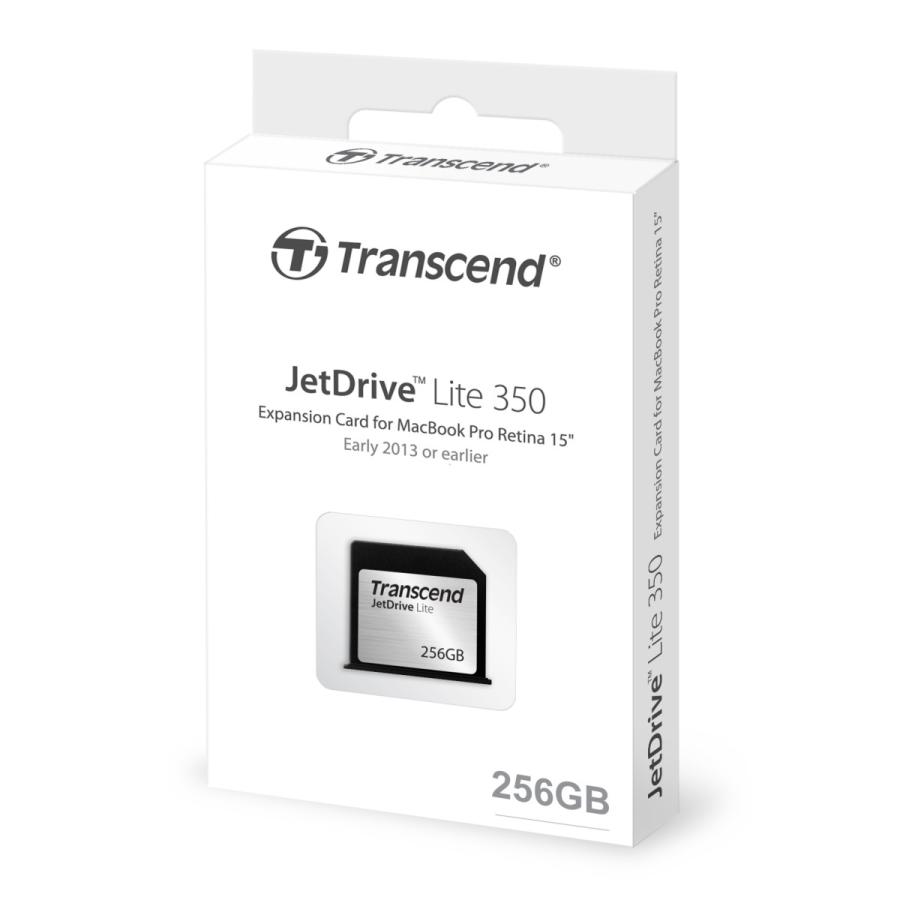 Mac用ストレージ拡張カード トランセンド TS256GJDL350 [256GB JetDrive Lite 350 ストレージカード ...