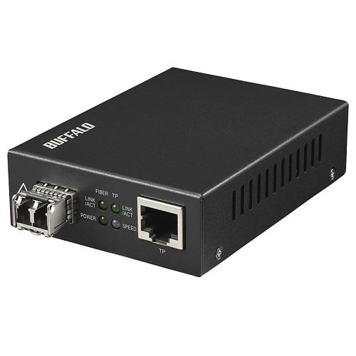 BUFFALO（バッファロー） 光メディアコンバーター BMC-GT-M550M2 [Giga対応 光メディアコンバーター 550mモデル ...