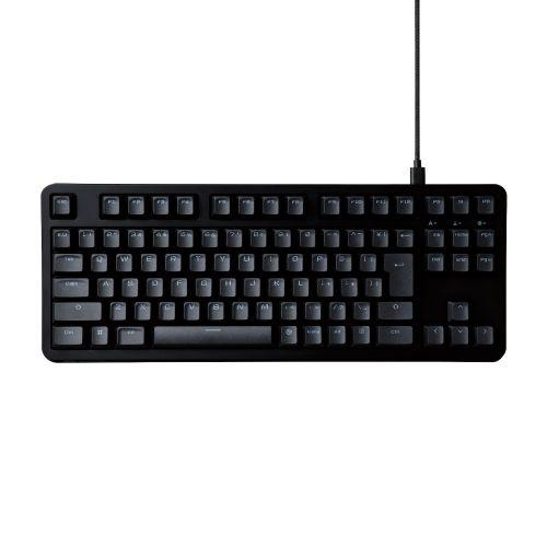 ELECOM（エレコム） ゲーミングキーボード TK-VK310CBK [ゲーミングキーボード 【V custom】 ( 青軸 / クリッキー ...