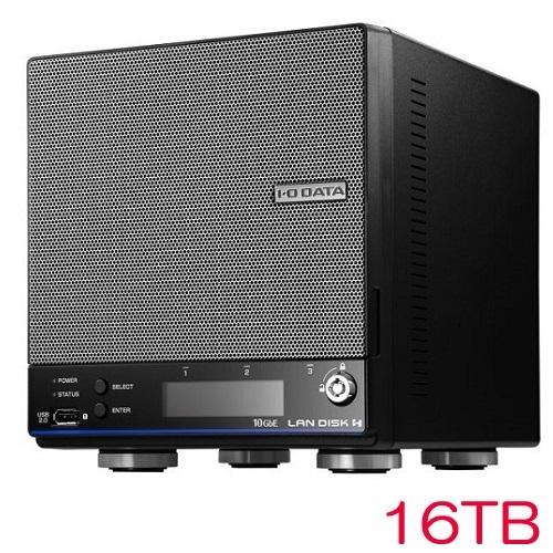 I-O DATA NAS アイオーデータ HDL2-HAB HDL2-HA16B [10GbE Linux 2ドライブ BOXタイプNAS ...