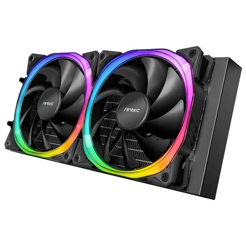 Antec CPUクーラー ANTEC Vortex 240 ARGB [240mmサイズラジエータ採用オールインワン水冷CPUクーラー ...