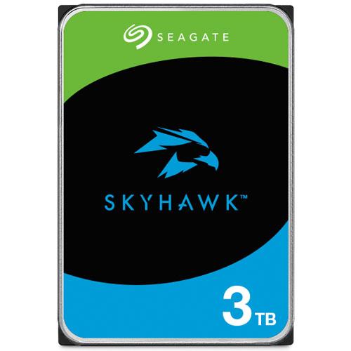 HDD シーゲート ST3000VX015 [surveillance向けHDD SkyHawk （3TB HDD 3.5インチ SATA ...