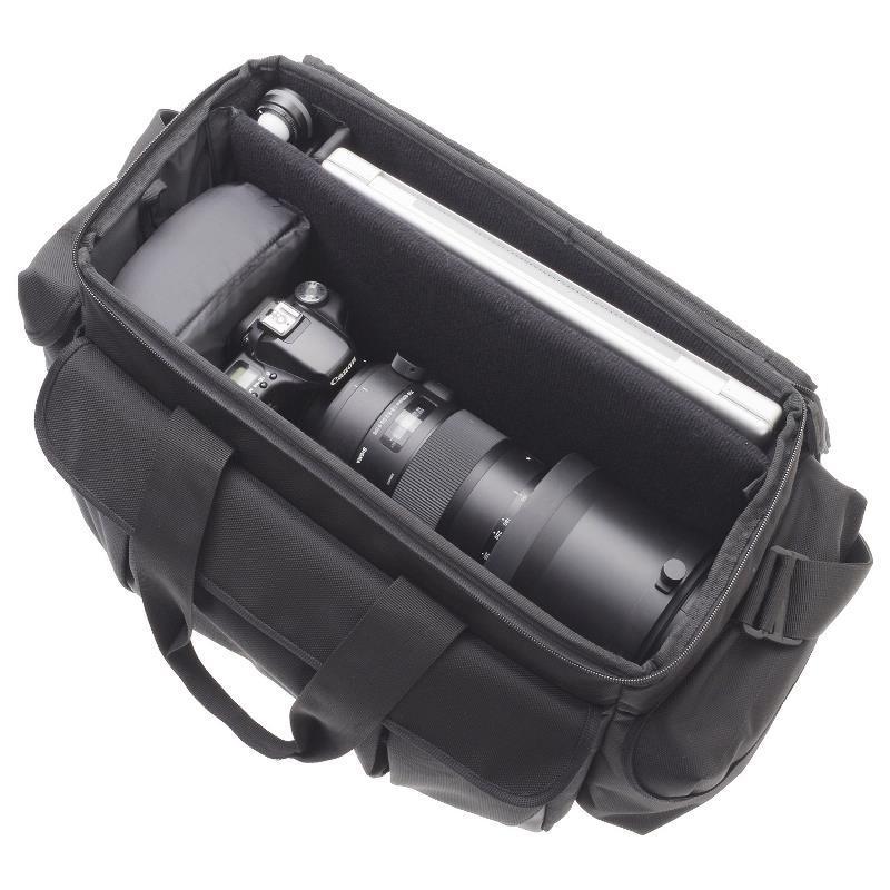 ETSUMI（エツミ） カメラバッグ カメラショルダー 撮影 ショルダーバッグ カメラ 一眼レフ ミラーレス プロ アペックス シューティングプロ 4D 23L ブラック E-3470 ...