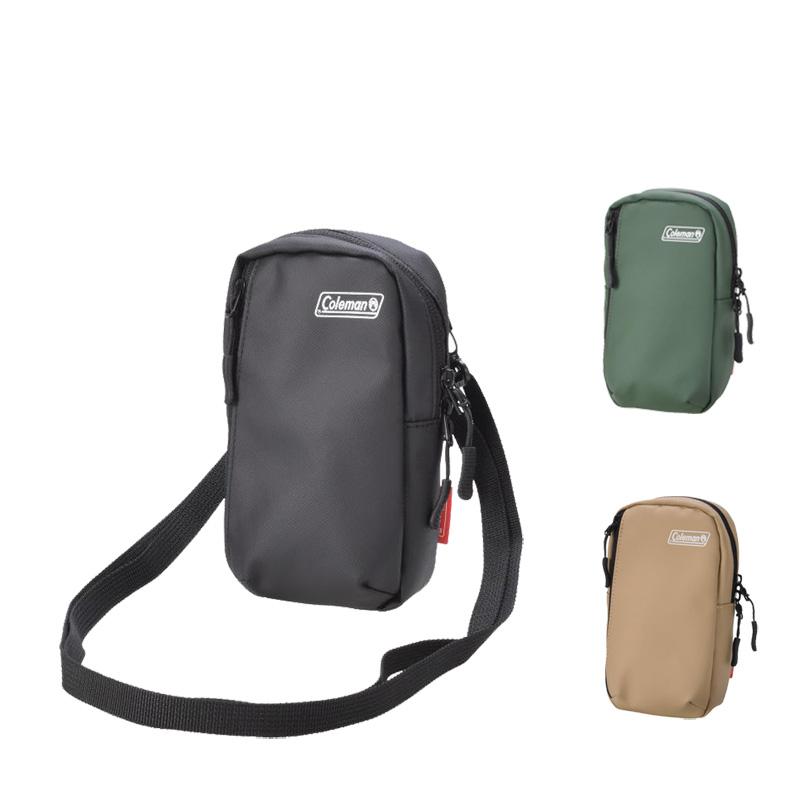 ショルダーポーチ Coleman コールマン スマホポーチ スマホショルダー 縦 カラビナ ベルトループ 斜めがけ ファスナー : co-8769-8771 : エツミ ヤフー店 - 通販 ...