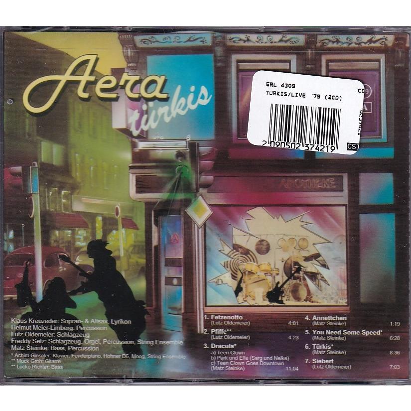 【新品CD】 AERA / TURKIS/LIVE '79 : ユークリッド Yahoo!店 - 通販 - Yahoo!ショッピング