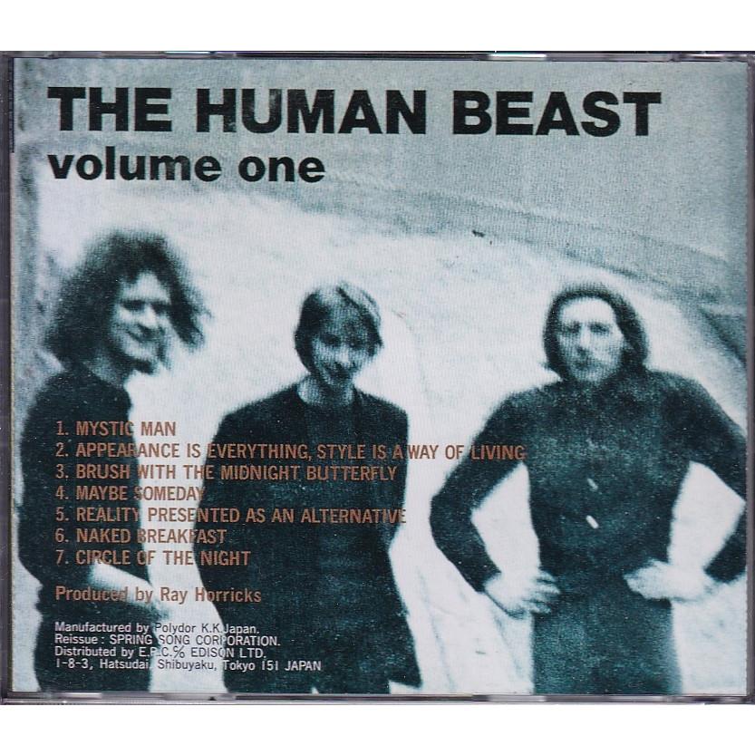 【新品CD】 Human Beast / - Volume One : ユークリッド Yahoo!店 - 通販 - Yahoo!ショッピング
