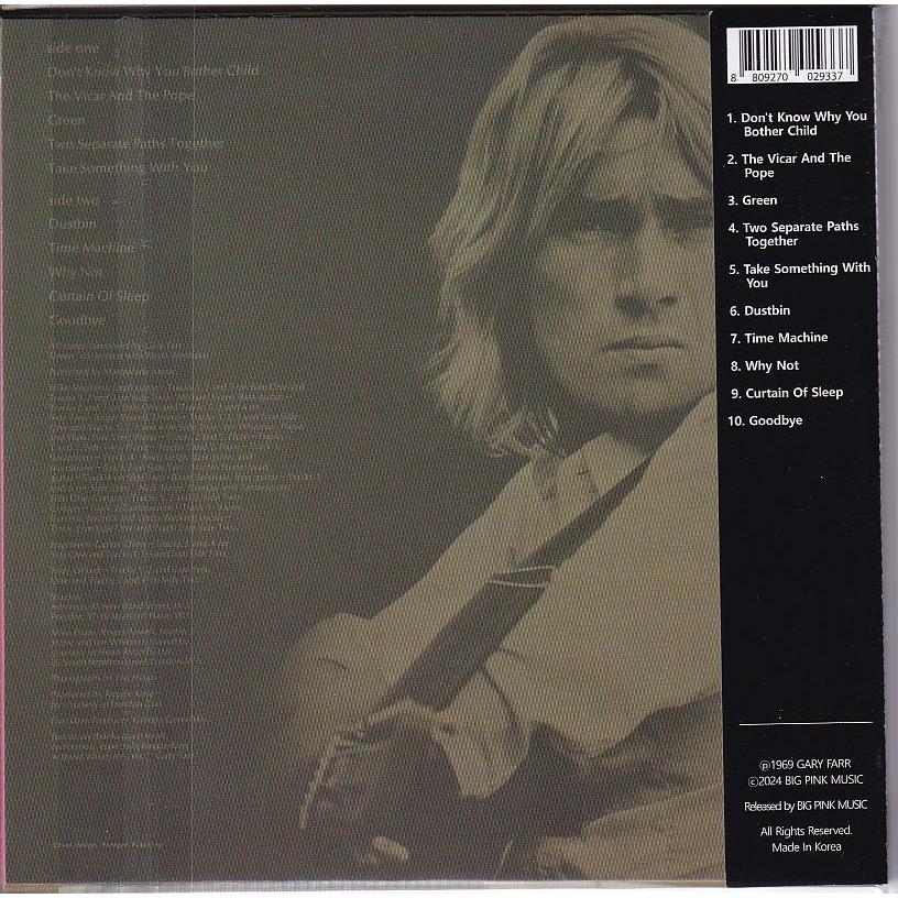 【新品CD】 Gary Farr / Take Something With You : ユークリッド Yahoo!店 - 通販 ...