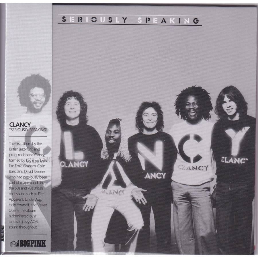 【新品CD】 Clancy / Seriously Speaking : ユークリッド Yahoo!店 - 通販 - Yahoo!ショッピング