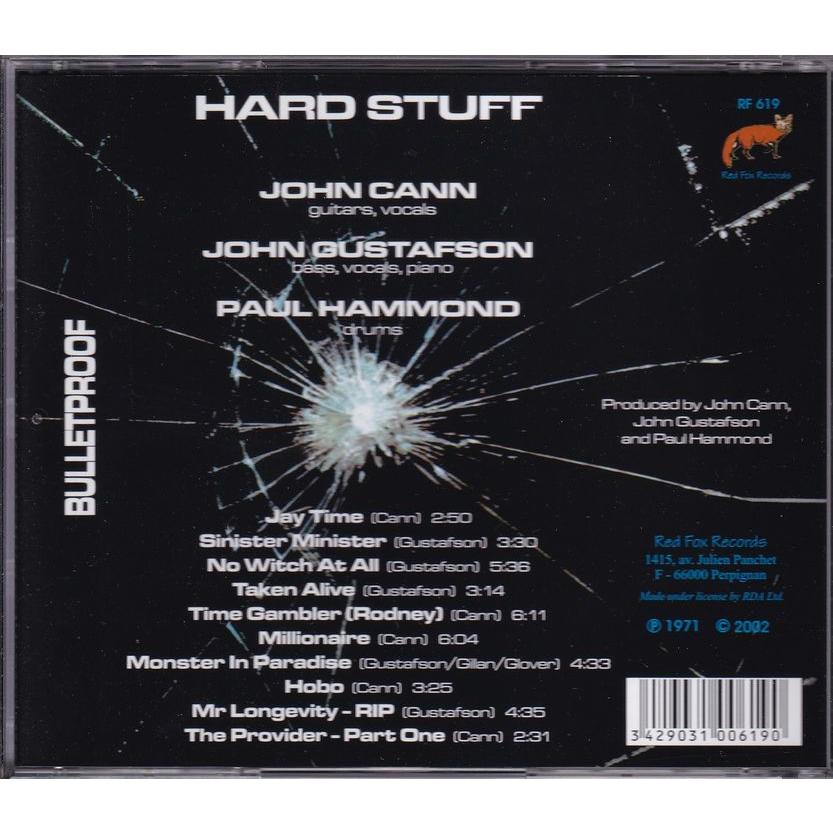 【新品CD】 Hard Stuff / Bullet Proof : ユークリッド Yahoo!店 - 通販 - Yahoo!ショッピング