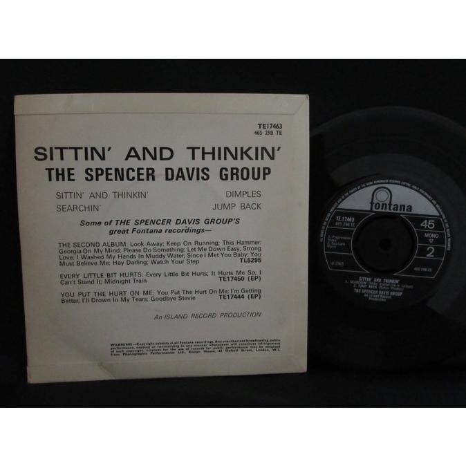 【中古レコード】 SPENCER DAVIS GROUP / Sittin' And Thinkin' : ユークリッド Yahoo!店 - 通販 - Yahoo!ショッピング
