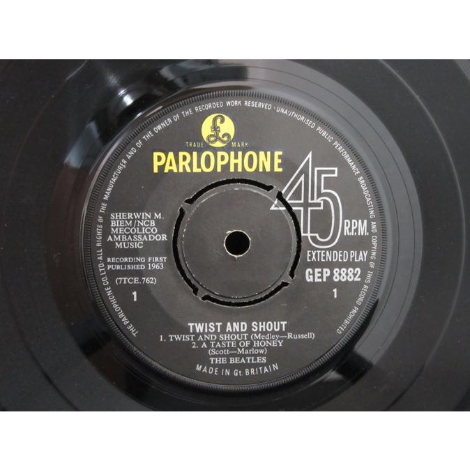 【中古レコード】 BEATLES / Twist And Shout : ユークリッド Yahoo!店 - 通販 - Yahoo!ショッピング