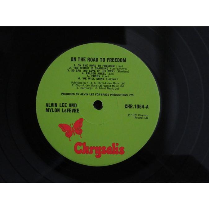 【中古レコード】 ALVIN LEE and Mylon Lefevre / On The Road To Freedom : ユークリッド ...