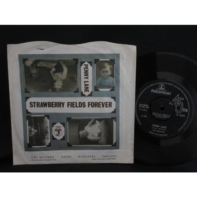 【中古レコード】 BEATLES / Strawberry Fields Forever : ユークリッド Yahoo!店 - 通販 - Yahoo!ショッピング