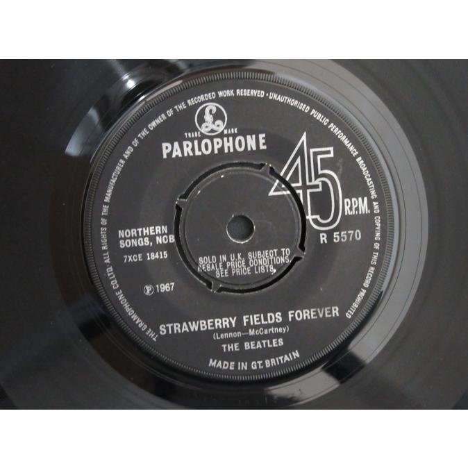 【中古レコード】 BEATLES / Strawberry Fields Forever : ユークリッド Yahoo!店 - 通販 - Yahoo!ショッピング