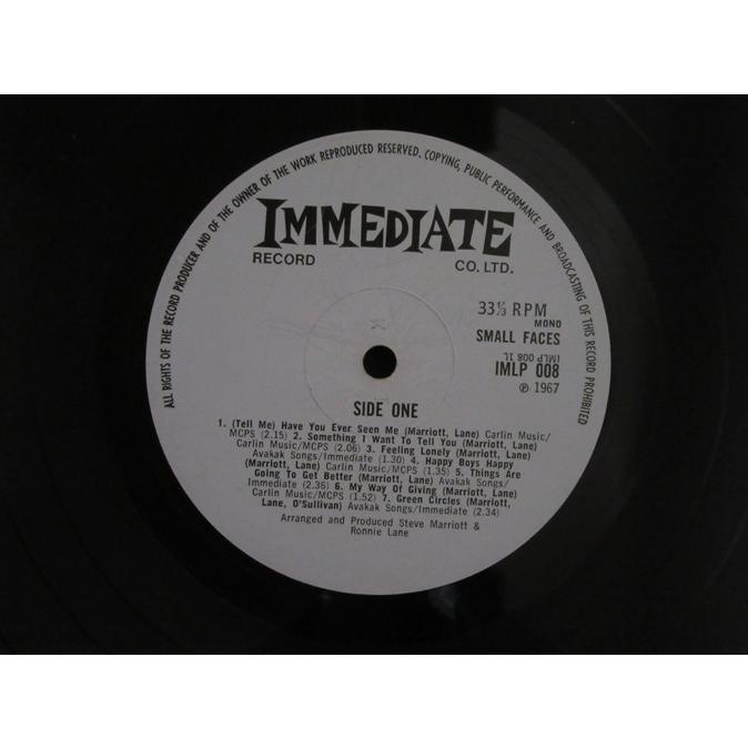 【中古レコード】 SMALL FACES / Same : ユークリッド Yahoo!店 - 通販 - Yahoo!ショッピング