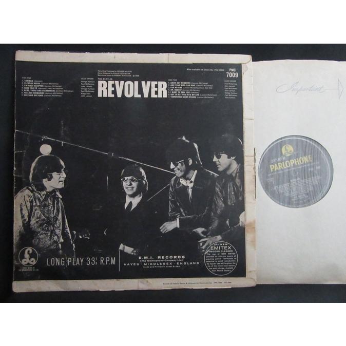 【中古レコード】 BEATLES / Revolver : ユークリッド Yahoo!店 - 通販 - Yahoo!ショッピング