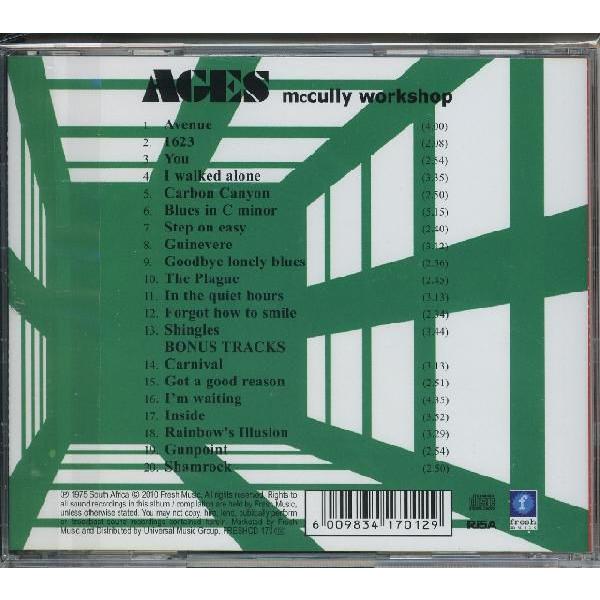 【新品CD】 MCCULLY WORKSHOP / Ages : 4444 : ユークリッド Yahoo!店 - 通販 - Yahoo!ショッピング