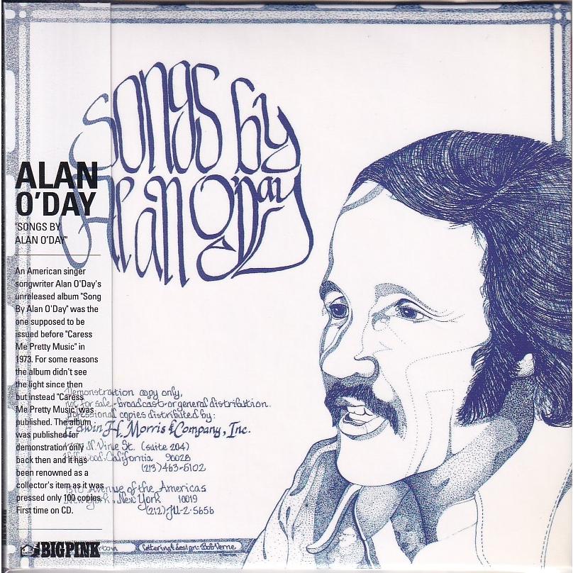 【新品CD】 ALAN O'DAY / SONGS BY : ユークリッド Yahoo!店 - 通販 - Yahoo!ショッピング