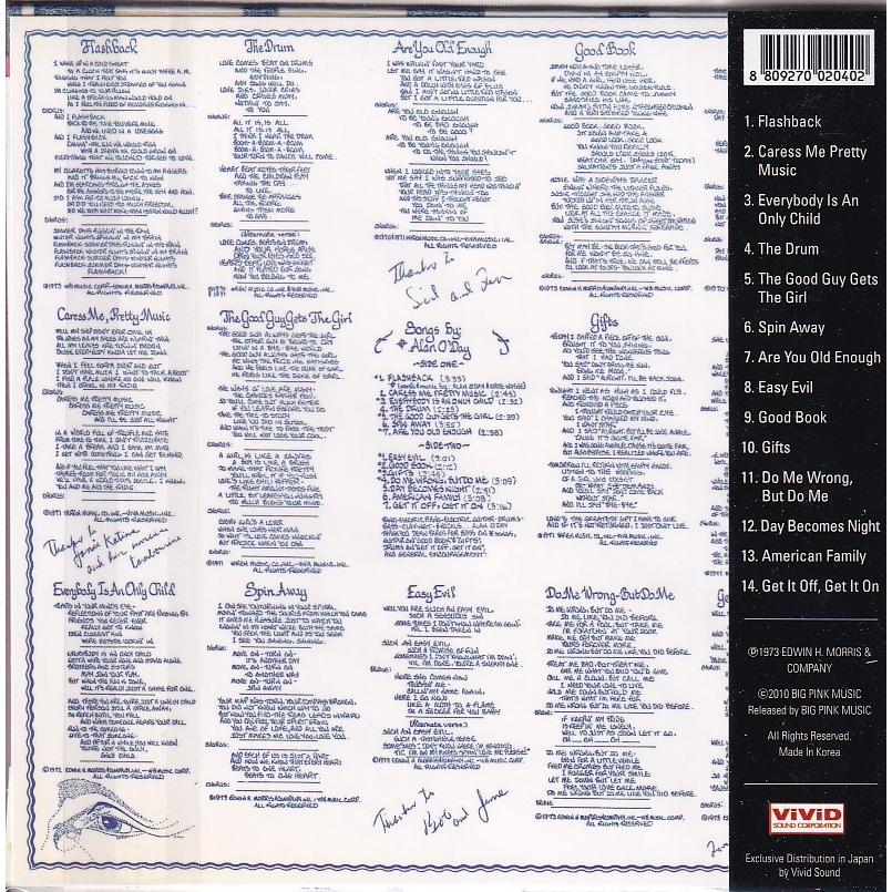 【新品CD】 ALAN O'DAY / SONGS BY : ユークリッド Yahoo!店 - 通販 - Yahoo!ショッピング