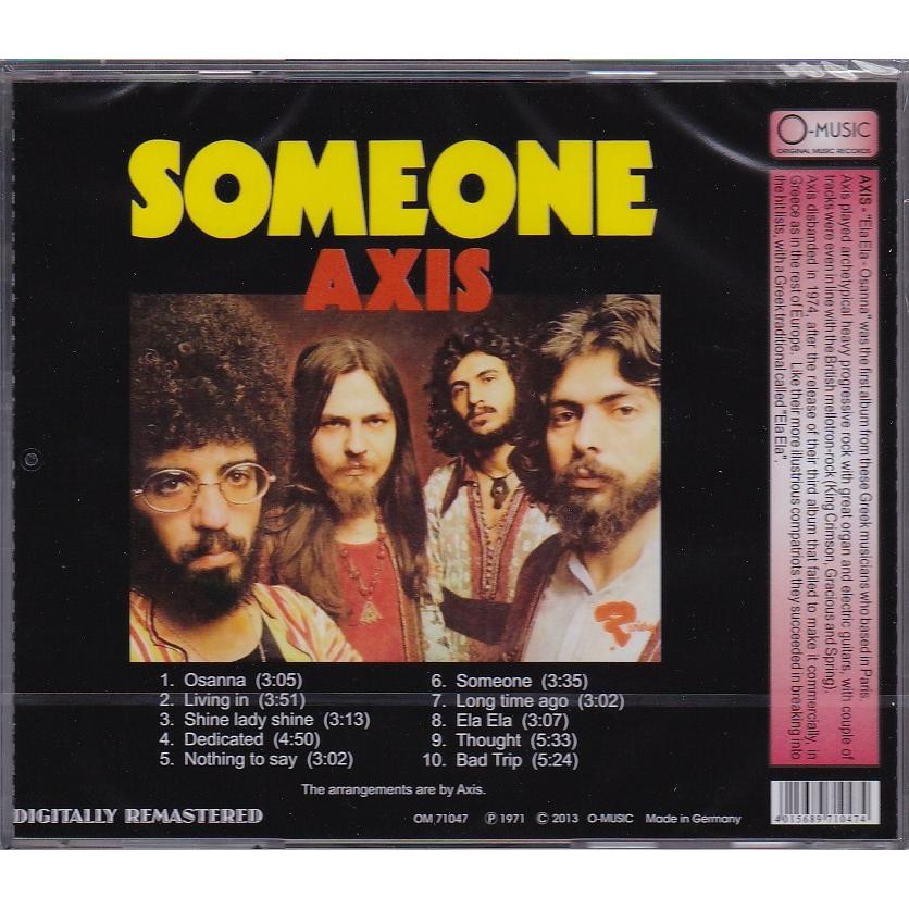 【新品CD】 AXIS / Someone : ユークリッド Yahoo!店 - 通販 - Yahoo!ショッピング
