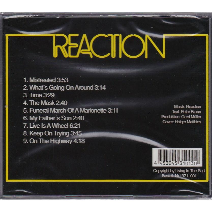 【新品CD】 Reaction / S/T : 7990 : ユークリッド Yahoo!店 - 通販 - Yahoo!ショッピング