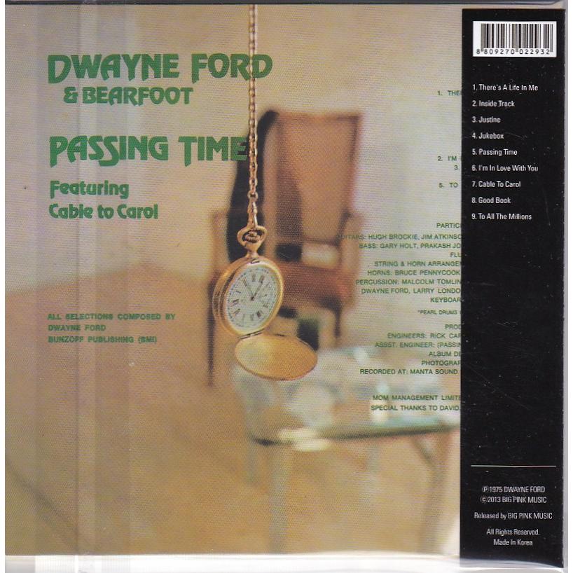 【新品CD】 Dwayne Ford and Bearfoot / Passing Time : ユークリッド Yahoo!店 - 通販 - Yahoo!ショッピング