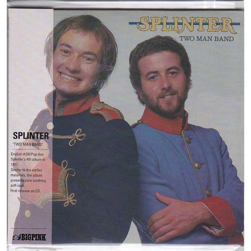 【新品CD】 Splinter / Two Man Band : ユークリッド Yahoo!店 - 通販 - Yahoo!ショッピング