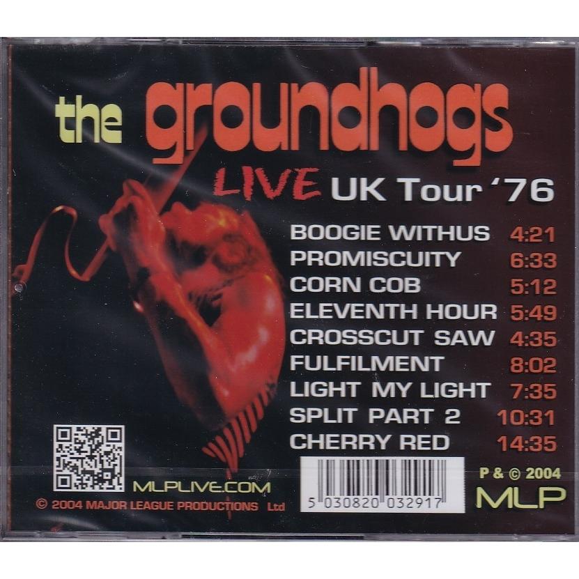 【新品CD】 GROUNDHOGS / LIVE UK TOUR '76 : ユークリッド Yahoo!店 - 通販 - Yahoo!ショッピング