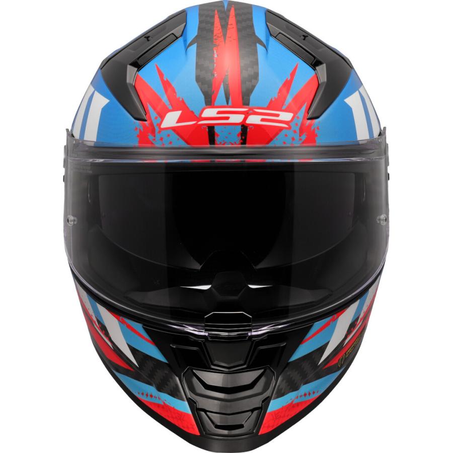 LS2 FF811 Vector II Carbon Tantic カーボン ヘルメット / ブルー・レッド・ホワイト : ユーロライダー - 通販 - Yahoo!ショッピング