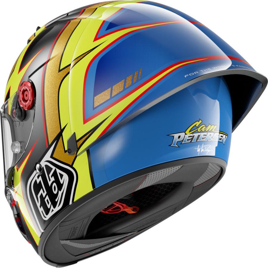 Shark Race-R Pro GP Replica Cam Petersen シャーク ヘルメット / ガンメタ・イエロー・ブルー : ユーロライダー - 通販 - Yahoo!ショッピング
