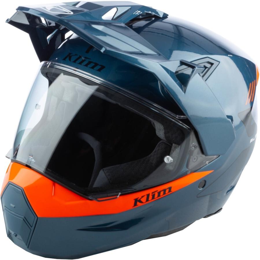 Klim クライム X1 Alpha Carbon カーボンヘルメット / ブルー・オレンジ : ユーロライダー - 通販 - Yahoo!ショッピング