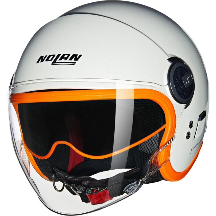NOLAN Nolan ノーラン N21 Visor 06 Ocio ジェットヘルメット/ パール・オレンジ : ユーロライダー - 通販 - Yahoo!ショッピング