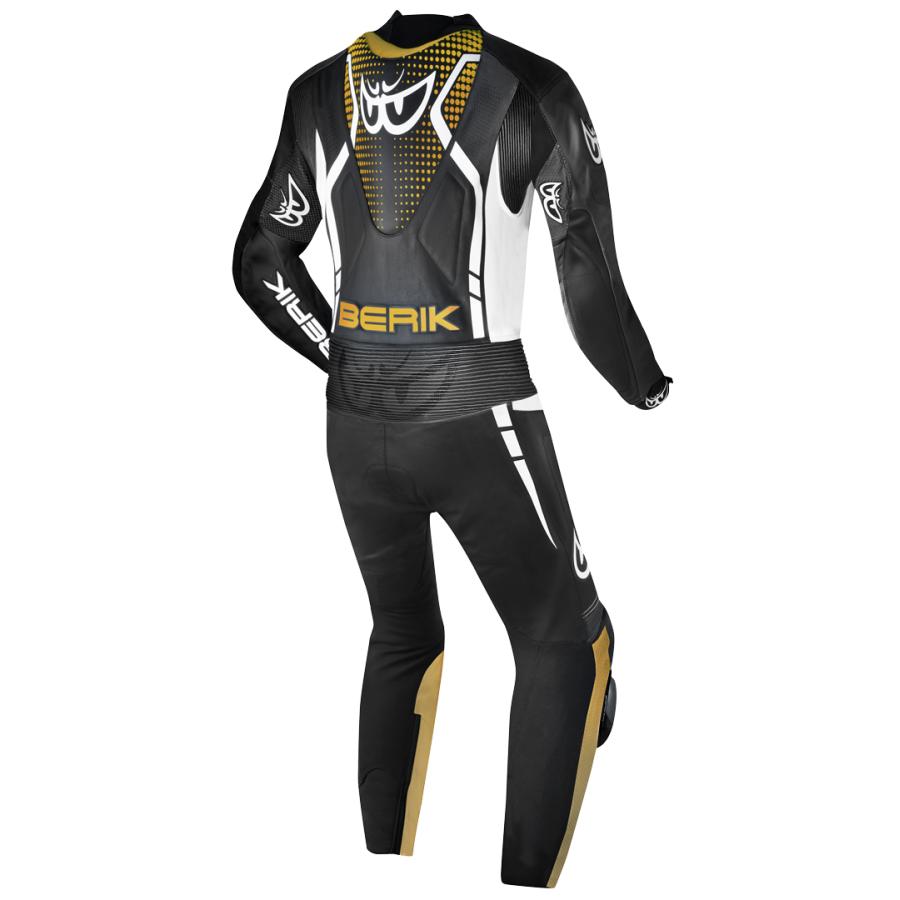 BERIK Berik べリック RSF-TECH Pro ワンピース レザースーツ / ブラック・ホワイト・ブロンズ : ユーロライダー - 通販 - Yahoo!ショッピング