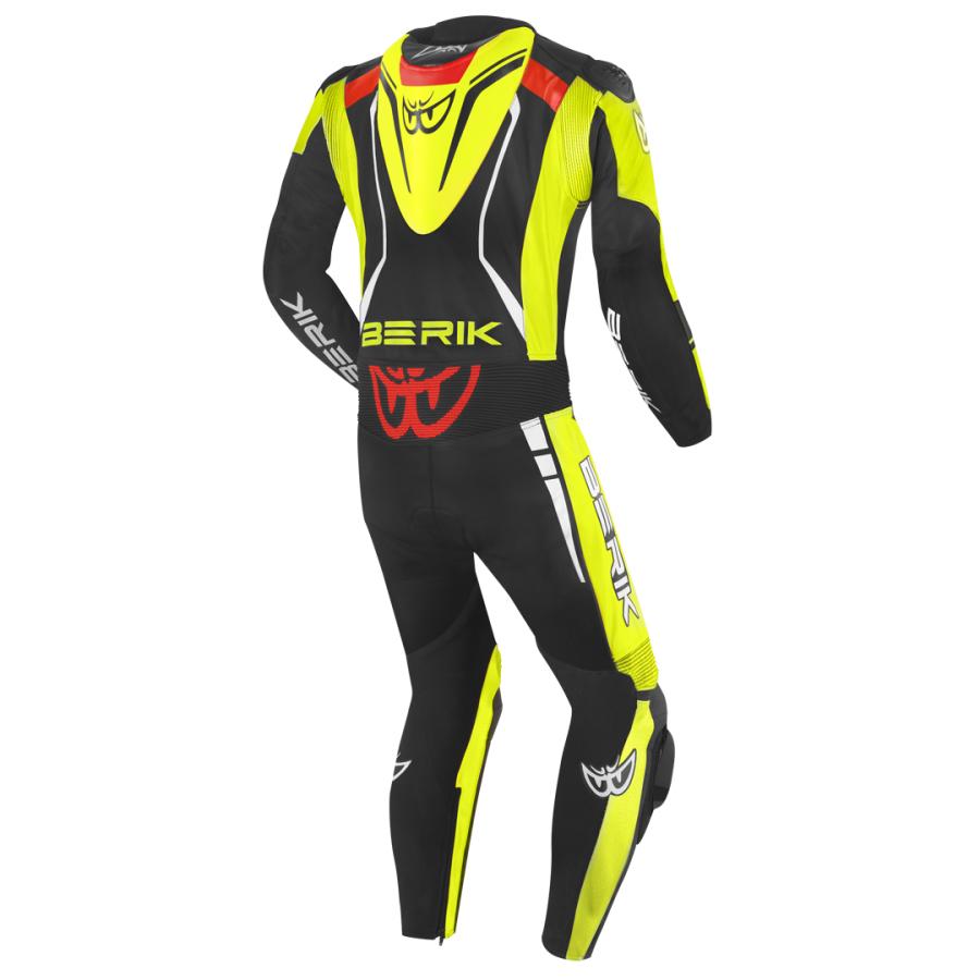 BERIK（ベリック） Berik Absolute GP べリック ワンピース レザースーツ / ブラック・レッド・イエロー : ユーロ ...