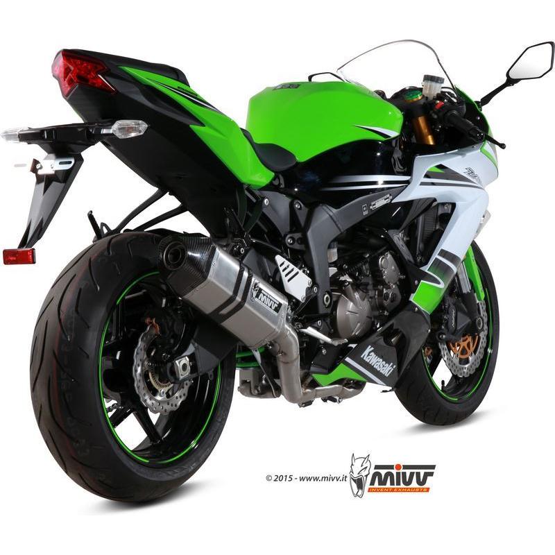 MIVV フルシステムマフラー 4x2x1 SPEED EDGE ステンレス MIVV フルシステムマフラー 4x2x1 SPEED EDGE ステンレス
