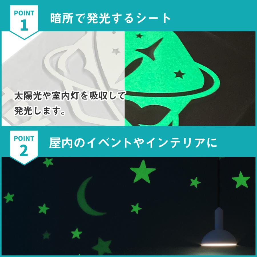 蓄光ルミナス TLX 195mm×10m切売 カッティング用ステッカーシート TLX-02S ステカSV-8対応 | 屋内 目印 防災用 夜行シート うちわ 光る ウォールステッカー ...